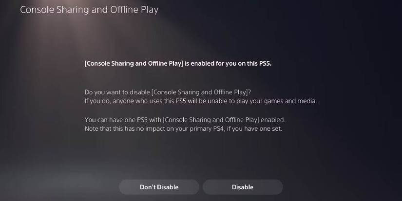 How To Enable Game Sharing On PS5