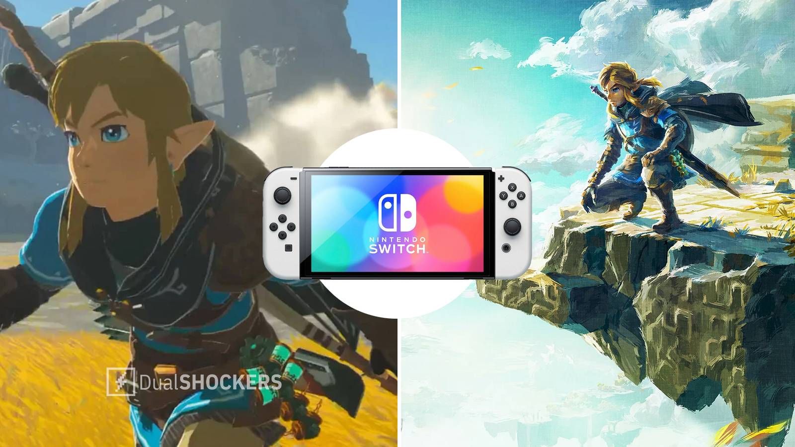 The Legend Of Zelda: Tears Of The Kingdom Special Edition OLED Switch ...