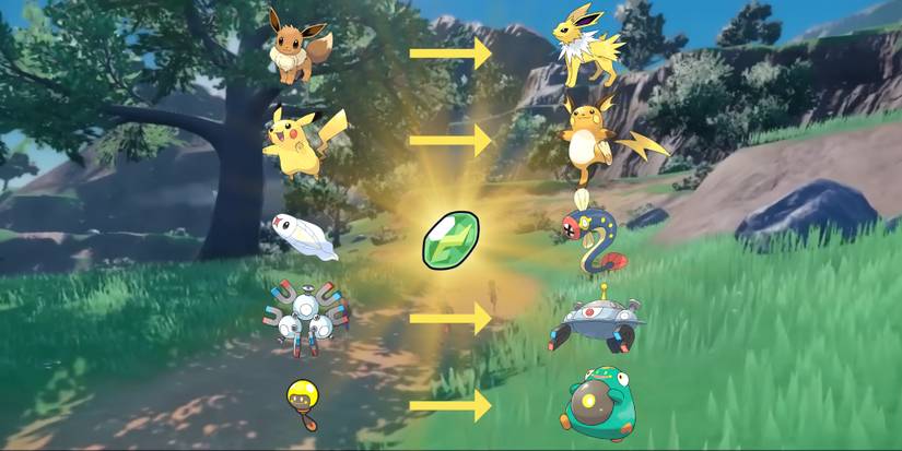 Pokemon Scarlet & Violet: All Pokemon That Evolve With The Thunder Stone