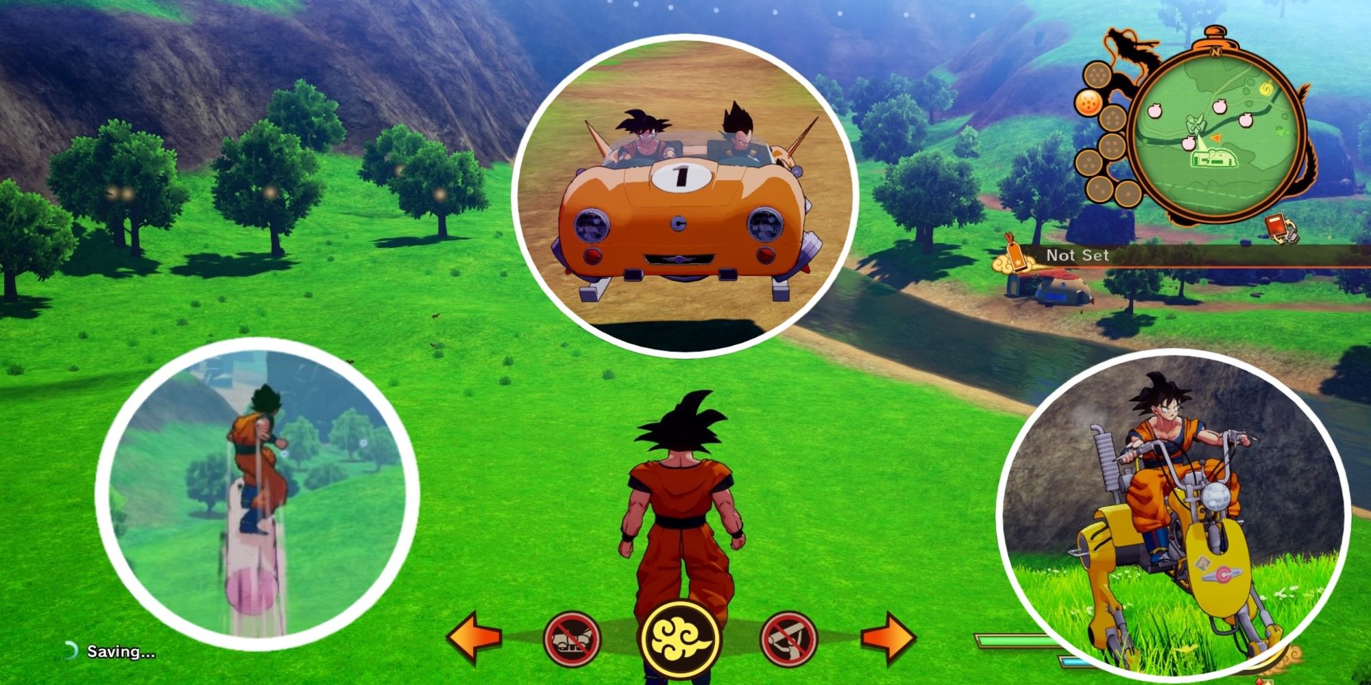 Dragon Ball Z: Kakarot - How To Make And Use Vehicles