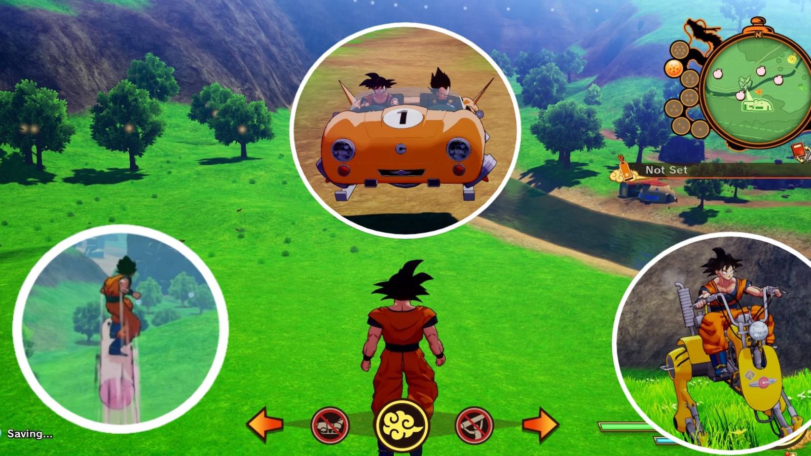 Dragon Ball Z: Kakarot - How To Make And Use Vehicles