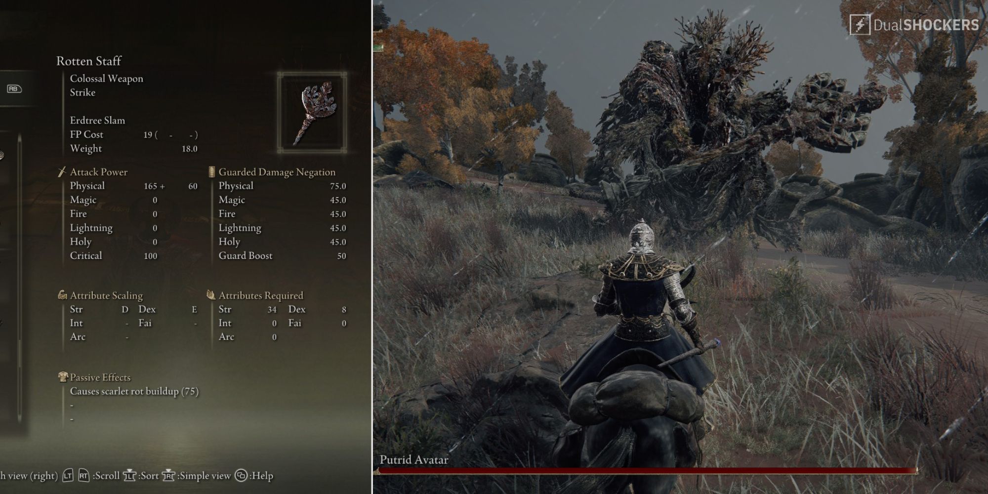 Elden Ring: All Putrid Avatar Locations & Rewards