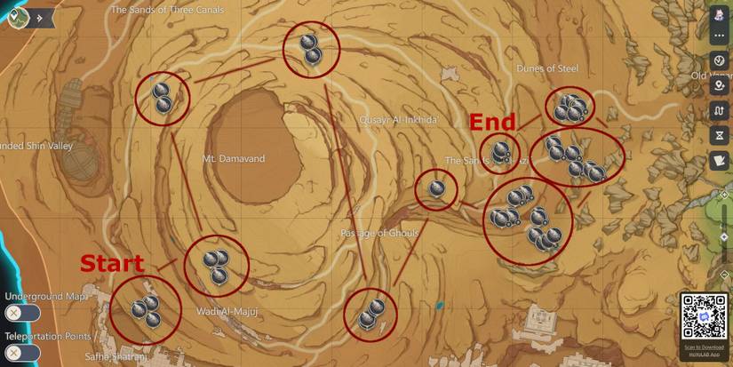 Genshin Impact: How To Farm Sand Grease Pupa & All Locations