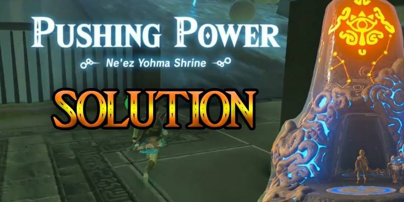 Breath Of The Wild - Ne'ez Yohma Shrine Walkthrough