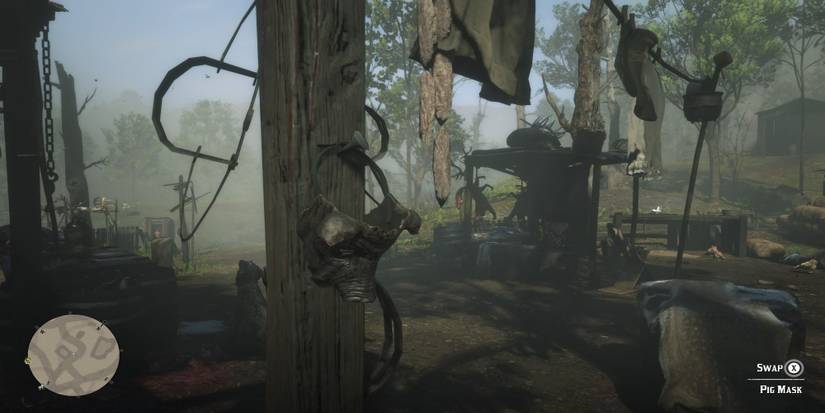 Red Dead Redemption 2: All Large Mask Locations