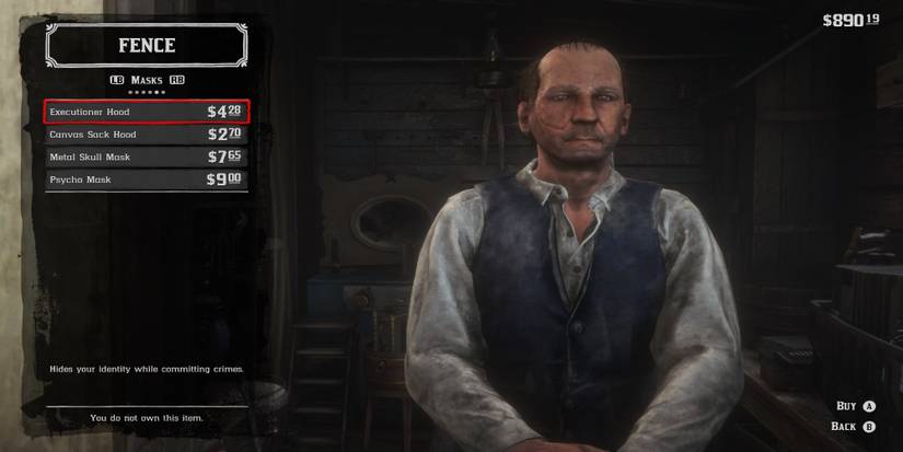 Red Dead Redemption 2: All Large Mask Locations