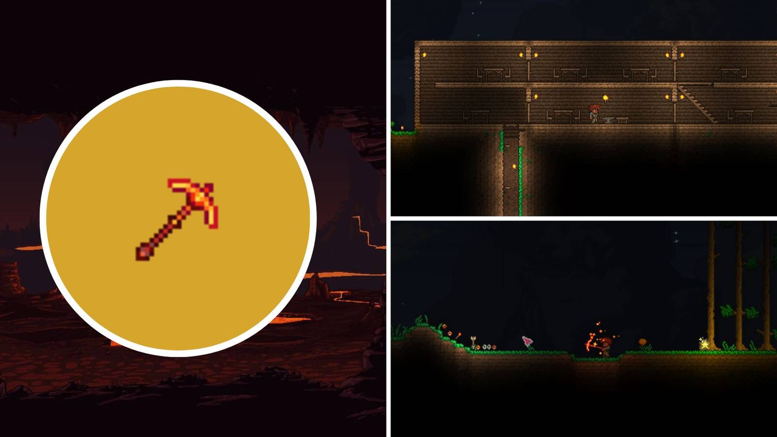 Terraria: How To Get The Molten Pickaxe