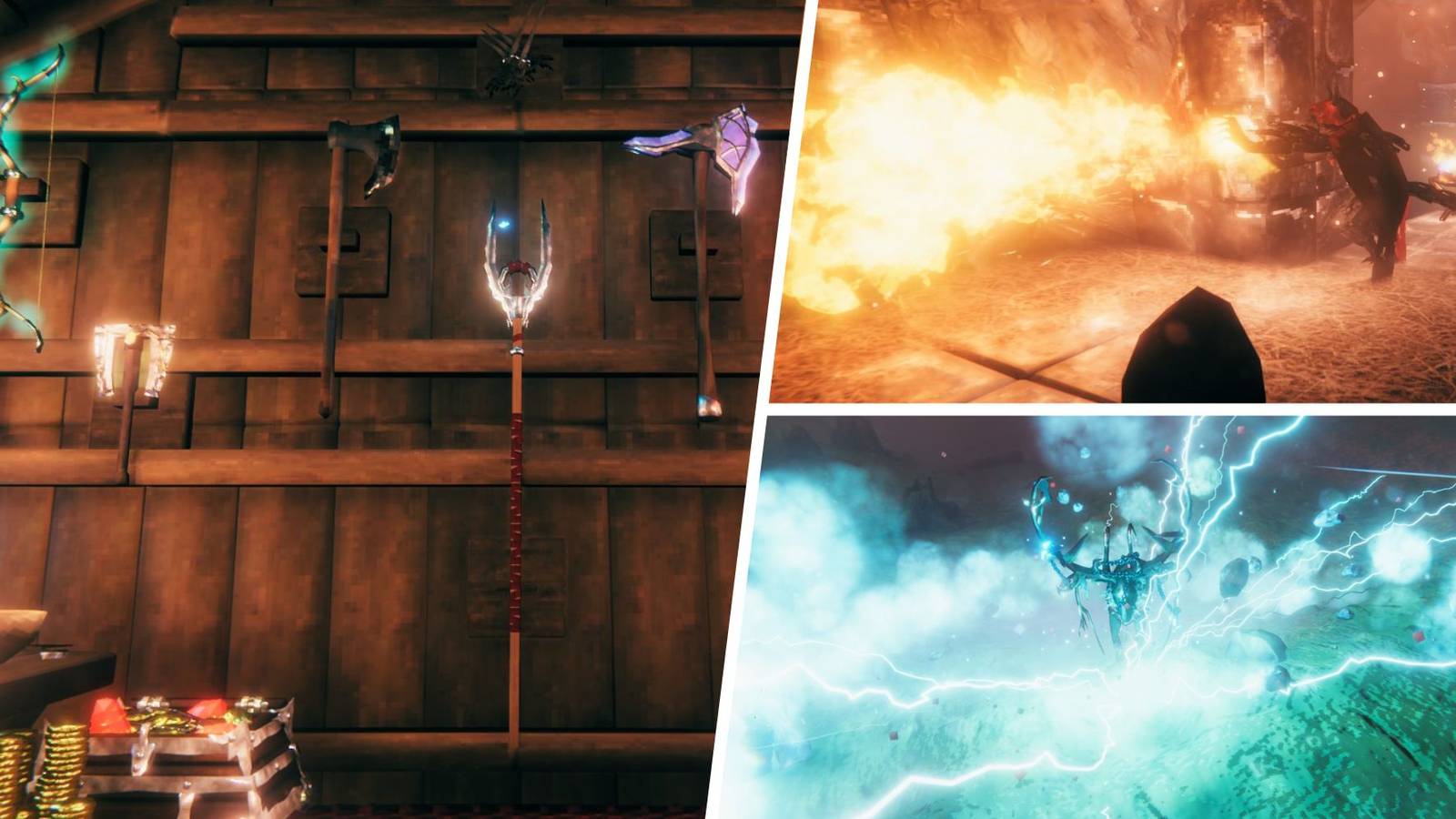 fire weapons valheim