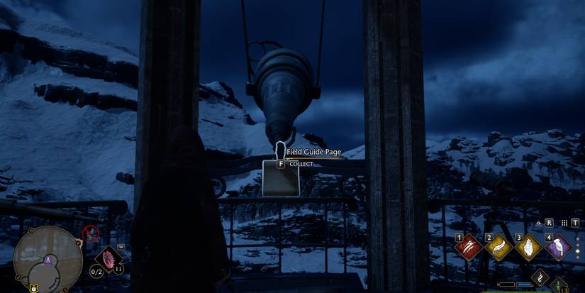 Hogwarts Legacy: Astronomy Wing Field Guide Pages Location Guide