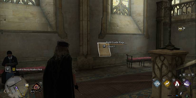 Hogwarts Legacy: All Field Guide Page Locations In The Great Hall