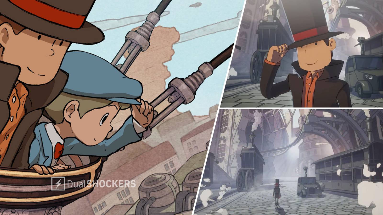 Professor Layton And The New World Of Steam Revealed For Nintendo Switch