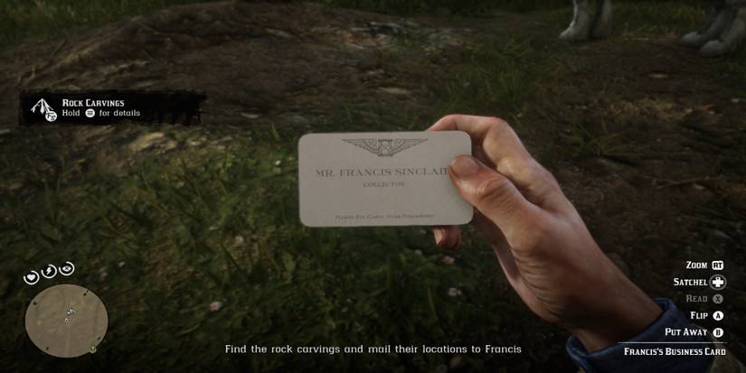 Red Dead Redemption 2: All Rock Carving Locations