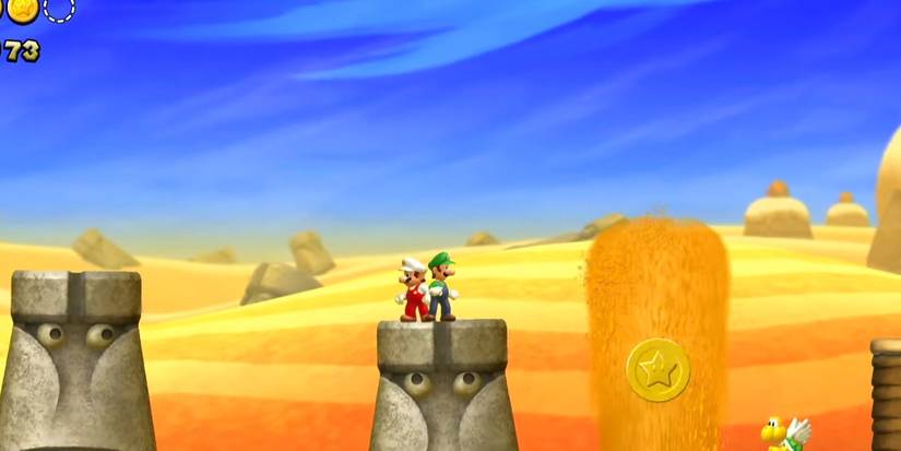 New Super Mario Bros. U Deluxe: Every Layer-Cake Desert Star Coins