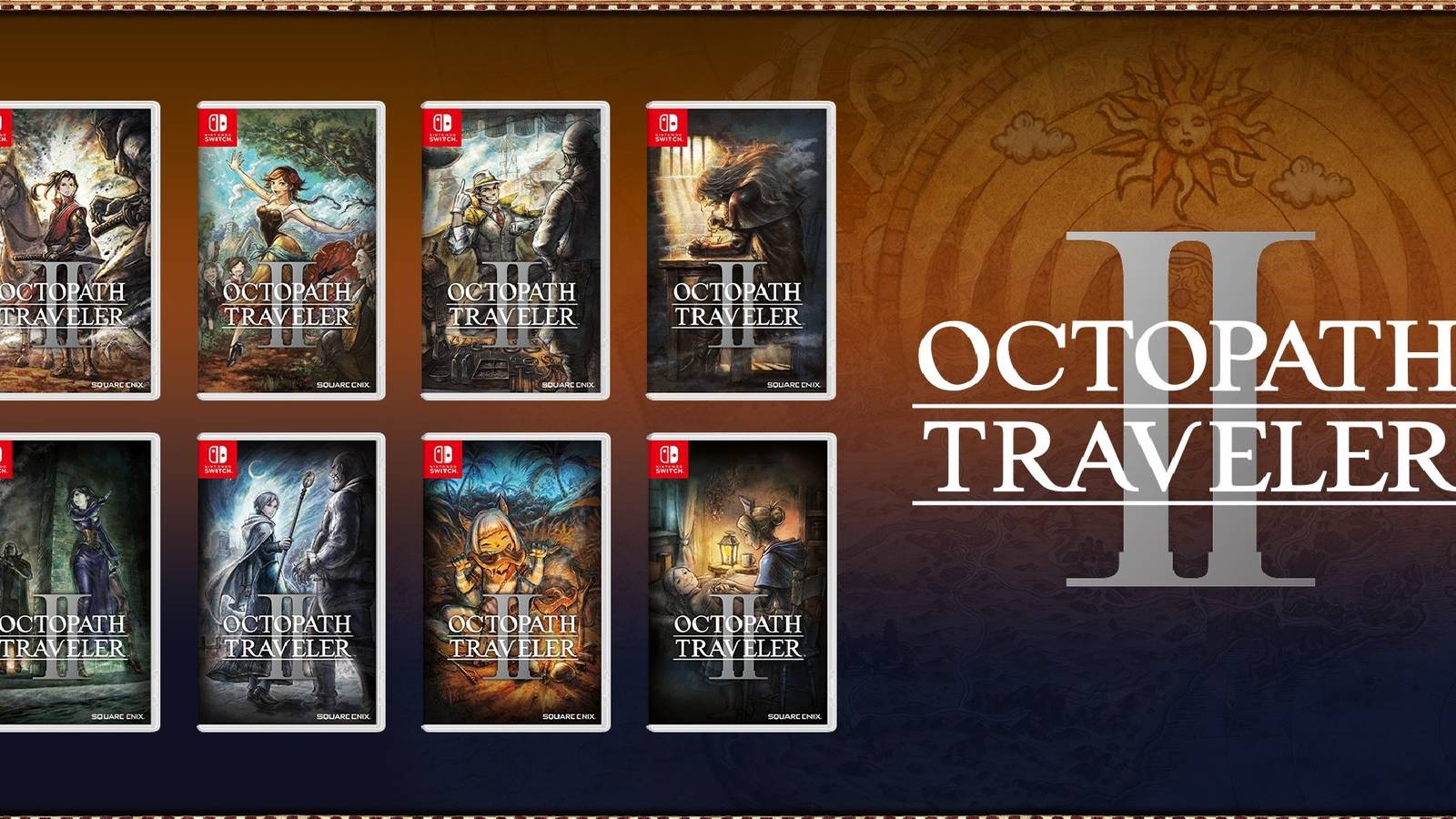 Octopath Traveler 2 Releases Eight New Box Art Covers Through My ...