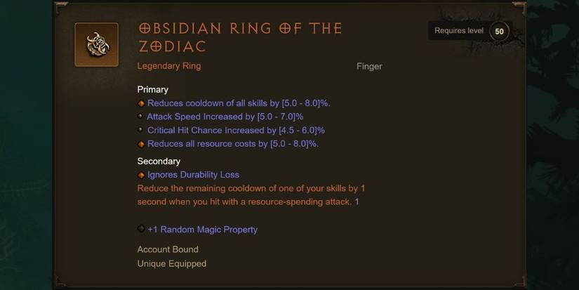 Diablo 3: Best Rings & Amulets, Ranked