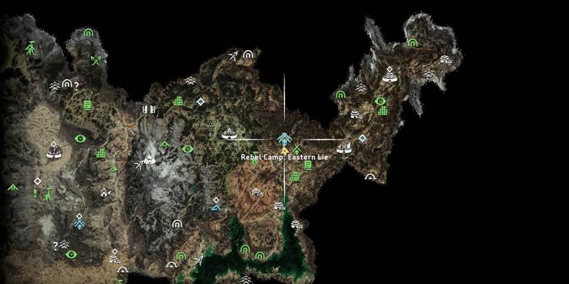 Horizon Forbidden West: All Rebel Camp Locations