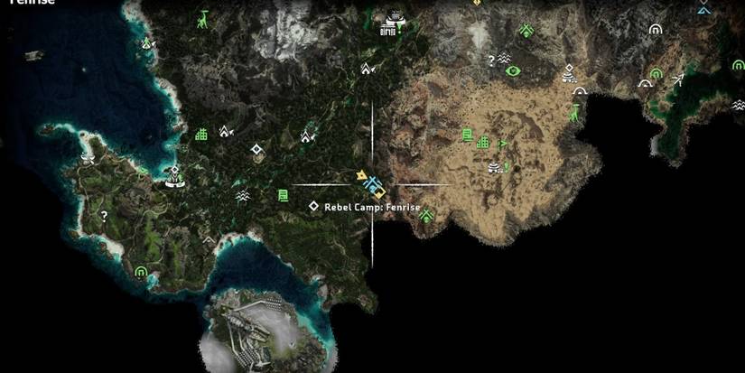 Horizon Forbidden West: All Rebel Camp Locations