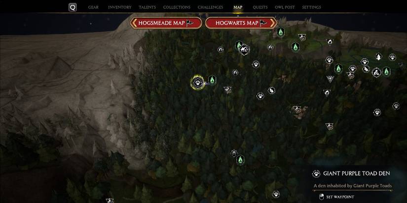 Hogwarts Legacy: How To Catch A Giant Purple Toad