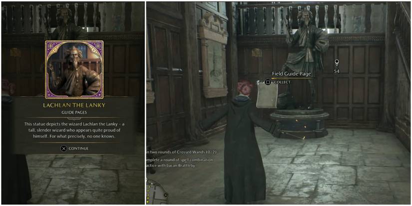 Hogwarts Legacy: South Wing Field Guide Pages