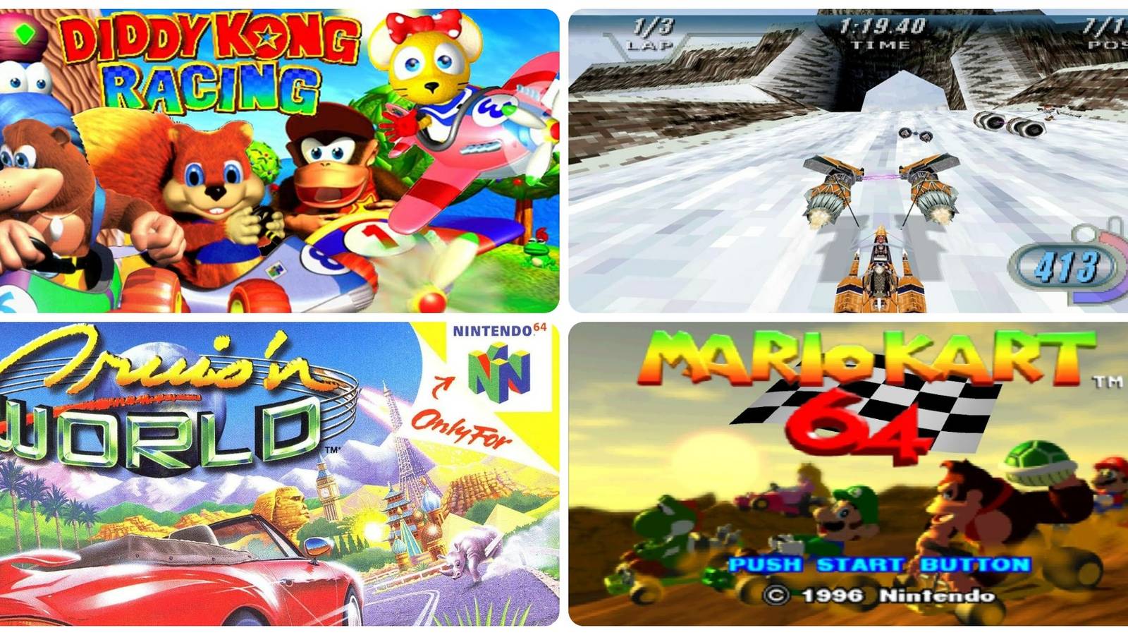 10 Best N64 Racing Games, Ranked