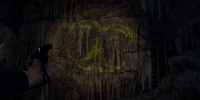 Resident Evil 4 Remake: How To Solve The Stone Dias In The Large Cave ...