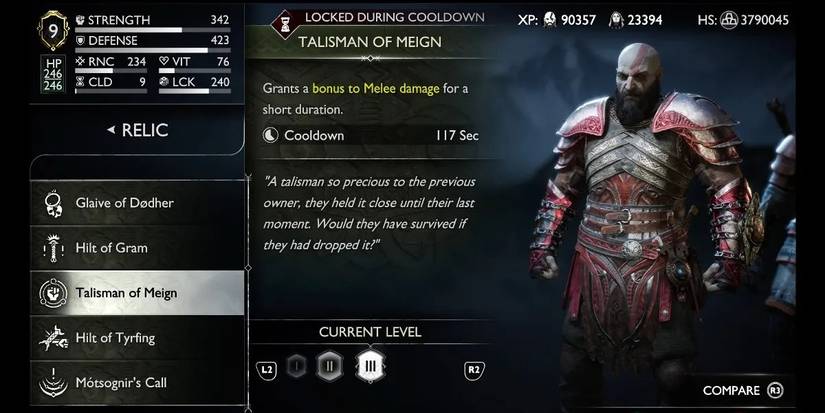 God Of War Ragnarok: All Relics, Ranked