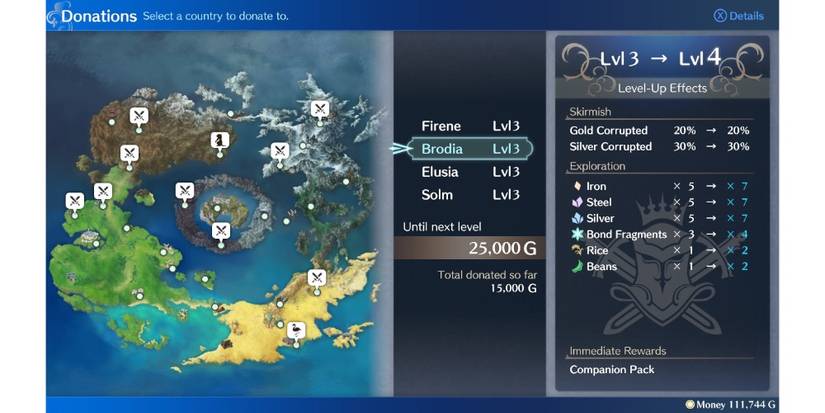 Fire Emblem Engage: Country Donation Tier Guide
