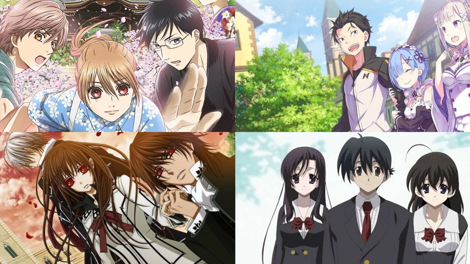 10 Best Love Triangles In Anime