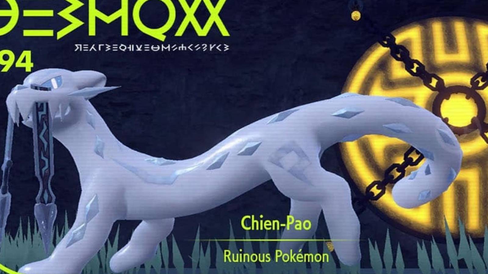 How To Build Legendary Pokemon Chien-Pao In Pokemon Scarlet And Violet