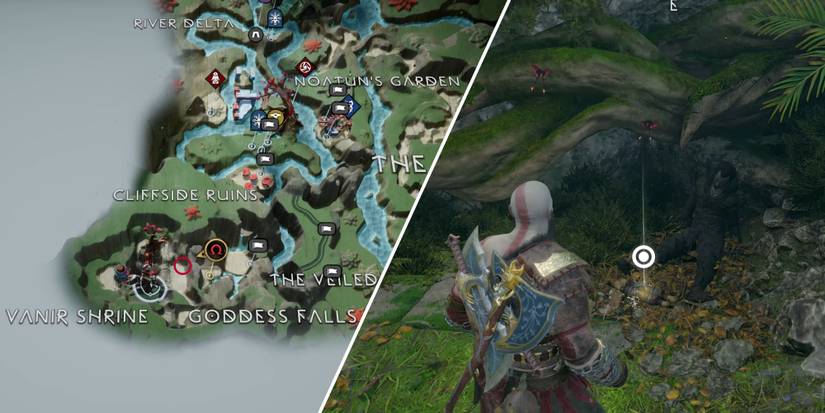 God Of War Ragnarok: The Giant's Toes Treasure Map Guide