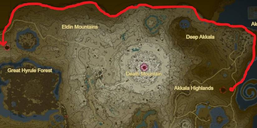 Tears Of The Kingdom: Where To Find Dinraal The Fire Dragon
