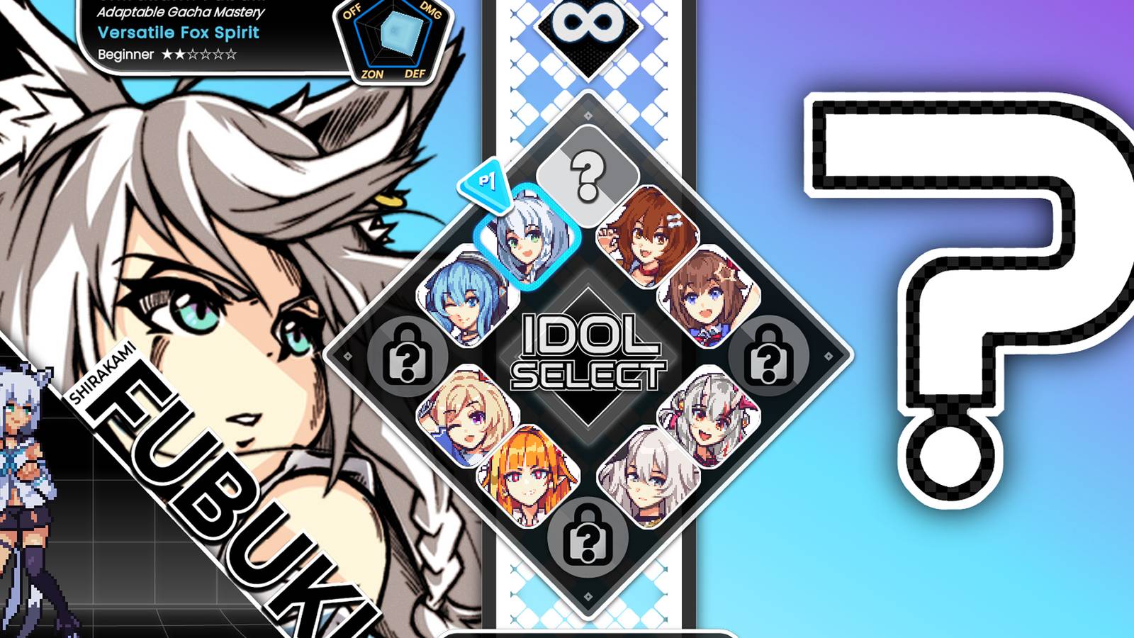 Idol Showdown: Full Fighter Roster & Stats
