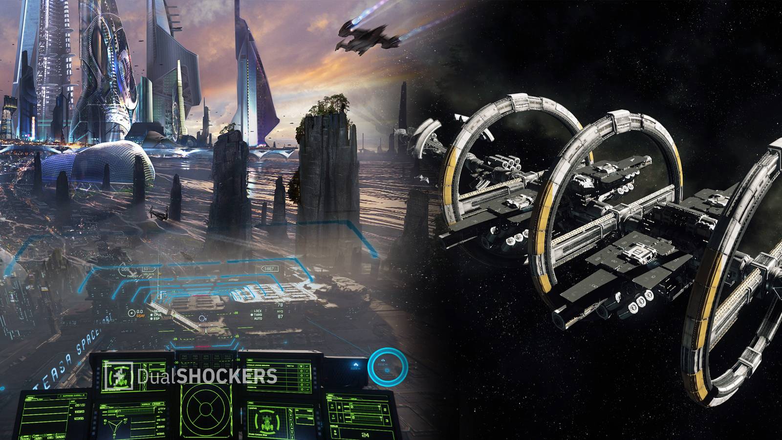 Star Citizen: How To Land On A City Or Space Station