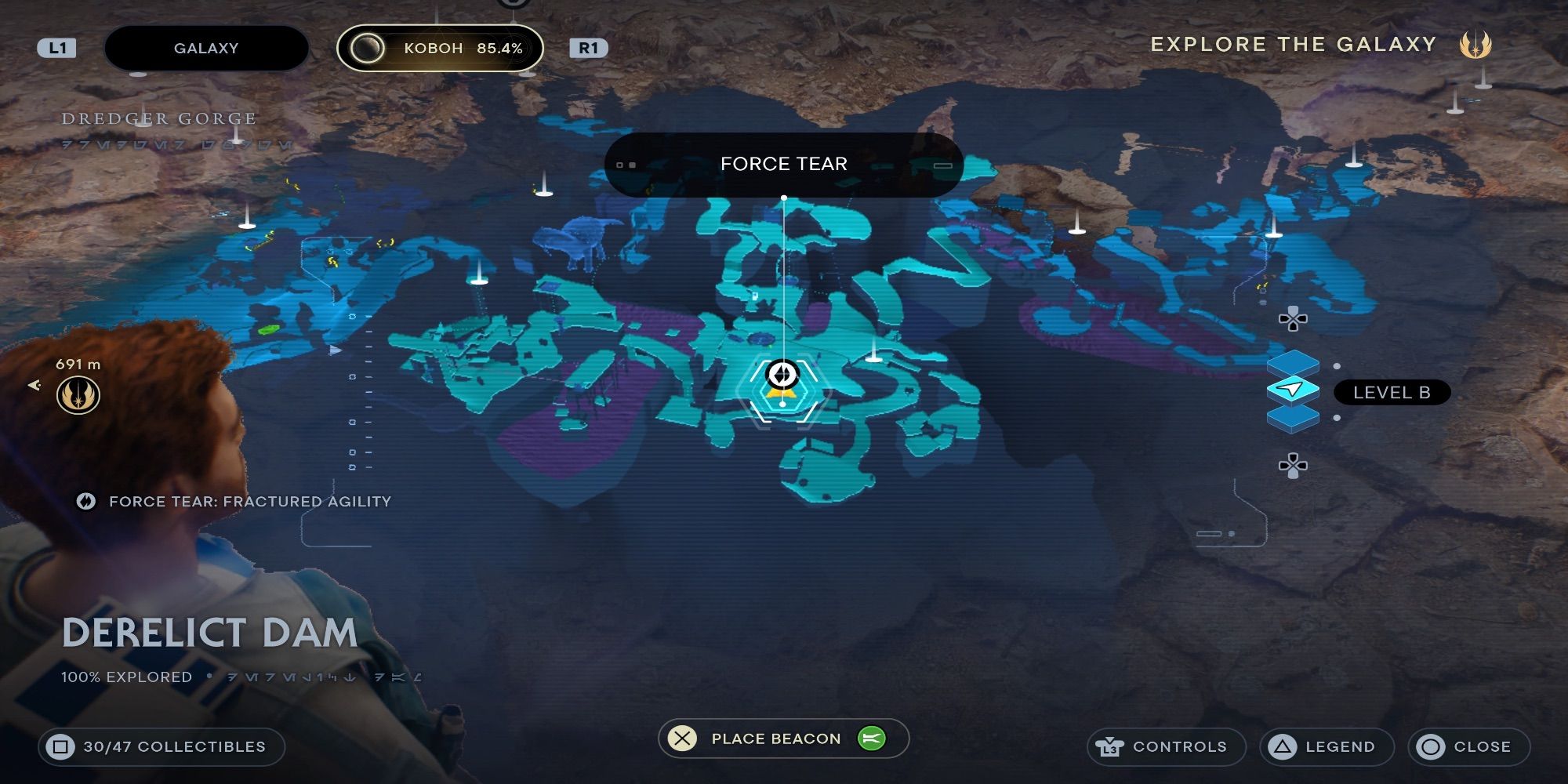 Star Wars Jedi: Survivor - All Force Tear Locations