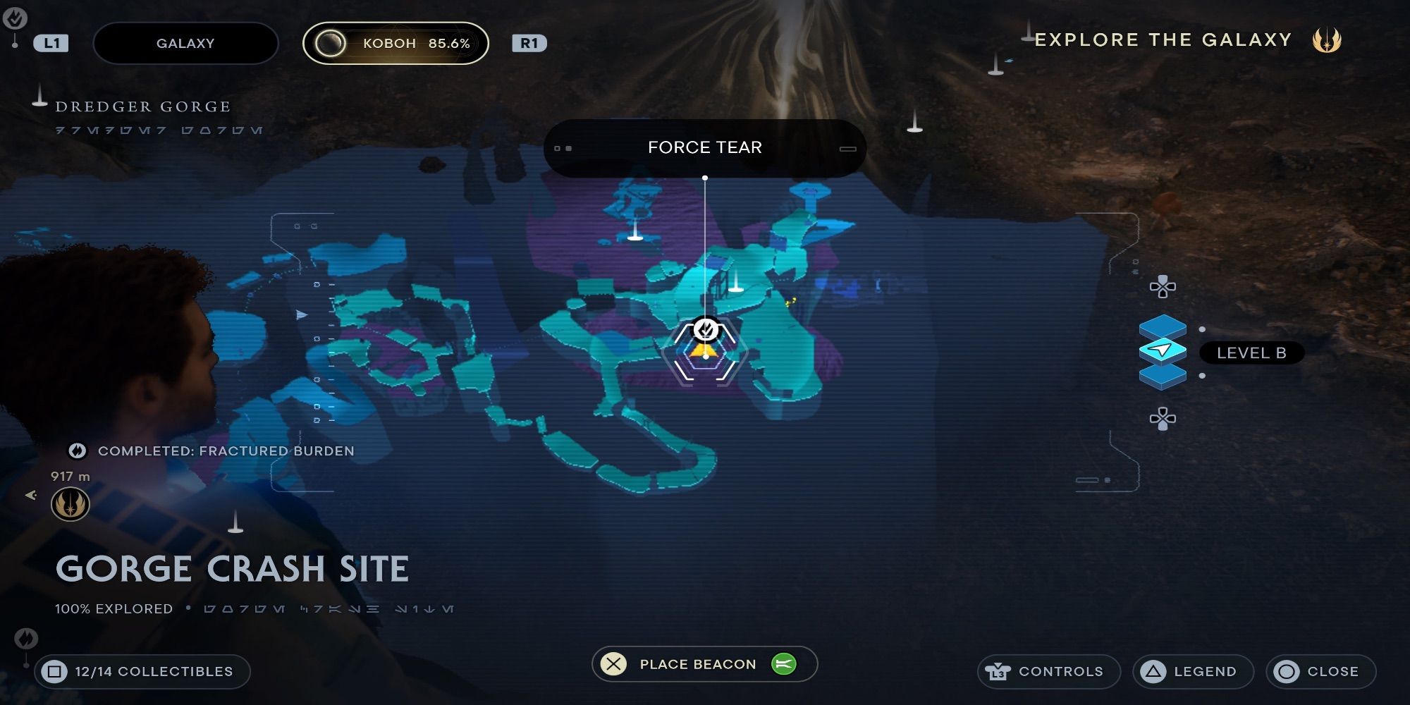 Star Wars Jedi: Survivor - All Force Tear Locations