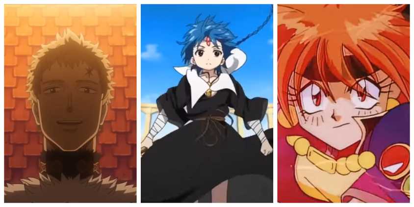 X Best Anime Mages