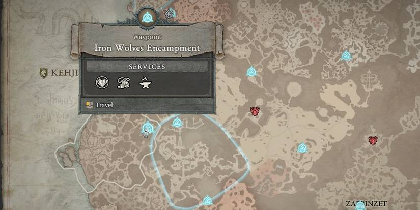 Diablo 4: All Waypoint Locations In Kehjistan