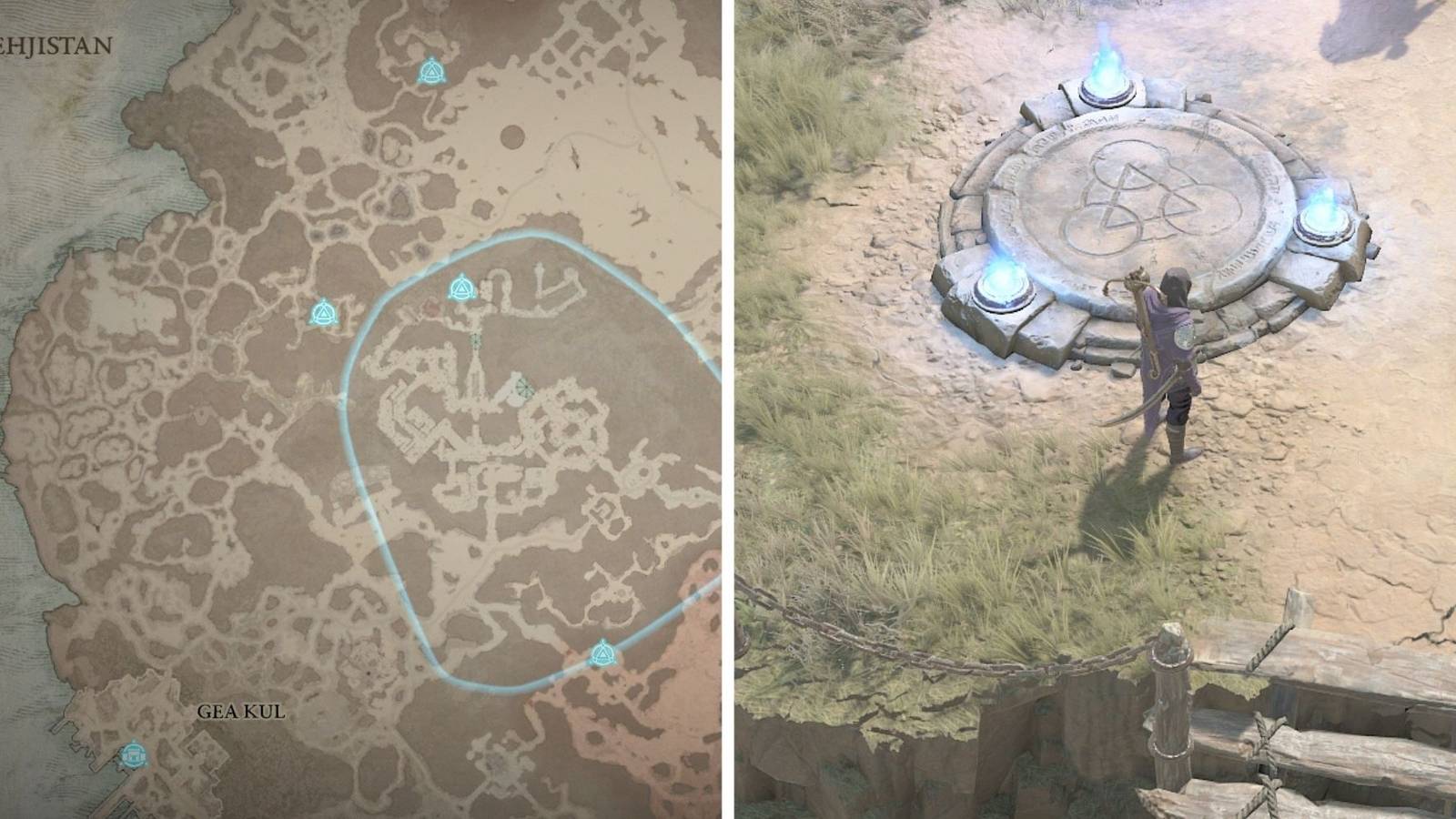 Diablo 4: All Waypoint Locations In Kehjistan