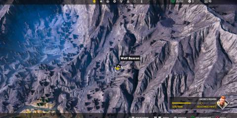 Far Cry 5: All Wolf Beacon Locations