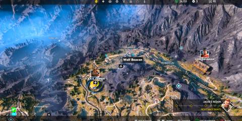 Far Cry 5: All Wolf Beacon Locations