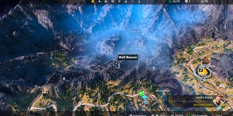Far Cry 5: All Wolf Beacon Locations