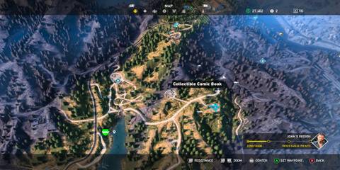 Far Cry 5: All Comic Book Locations
