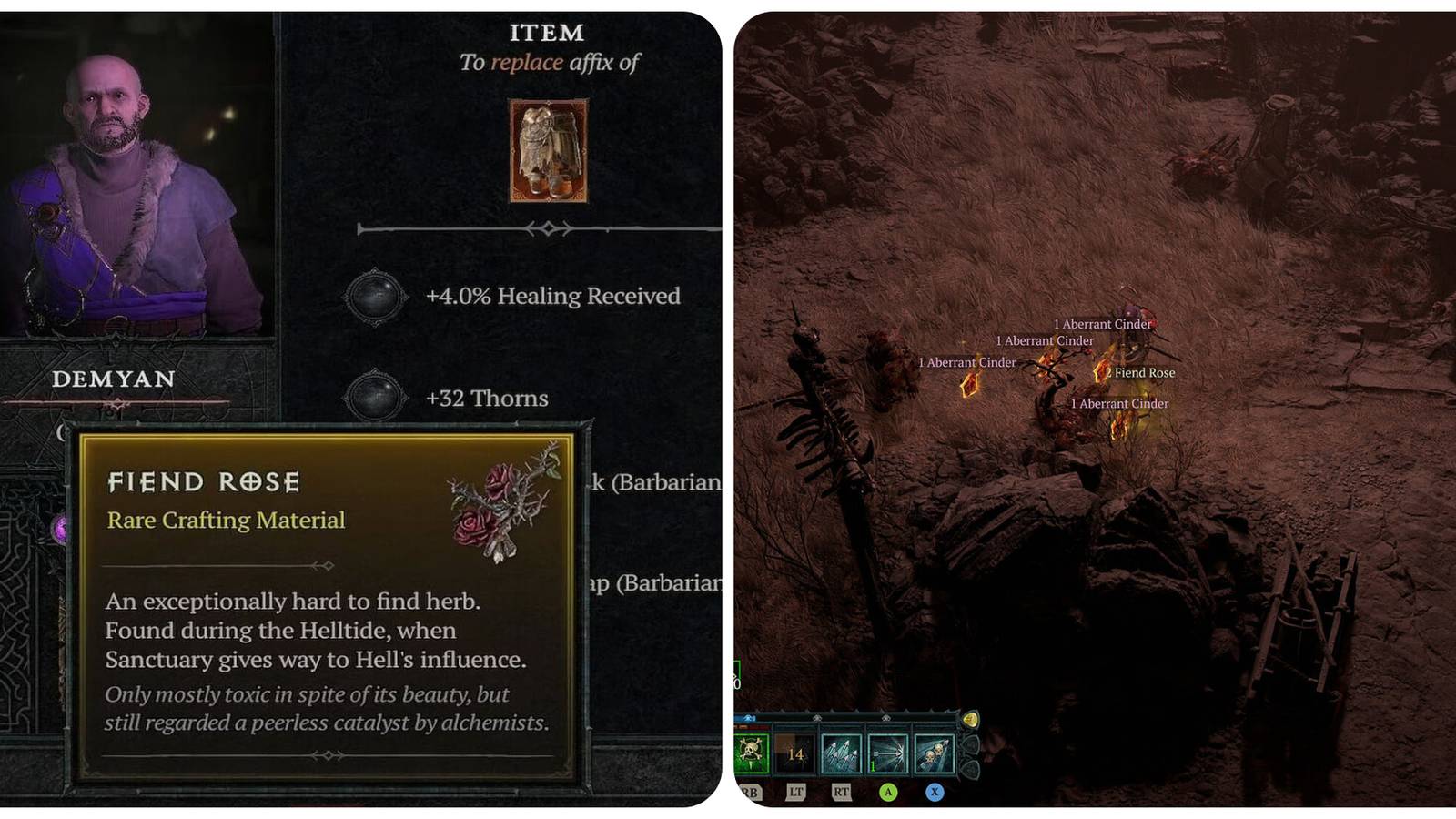 Diablo 4: Where To Get Fiend Rose