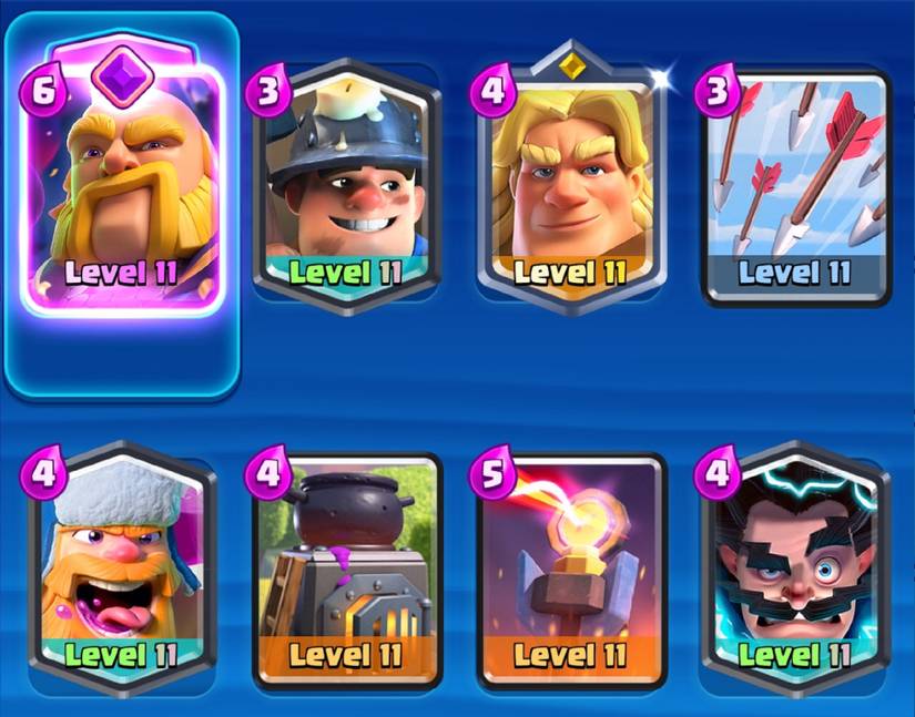 Clash Royale: Best Royal Giant Evolution Decks