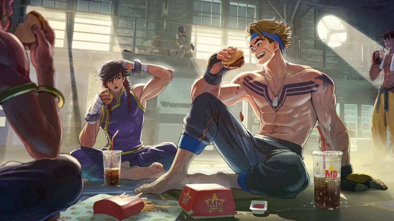 I Love Stuffing My Face With All The Food In Street Fighter 6