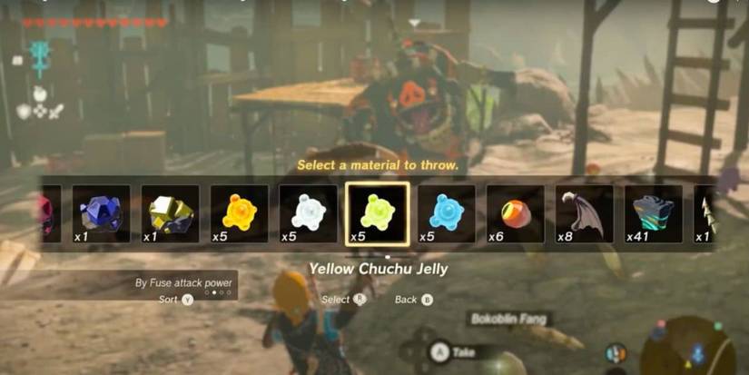 Tears Of The Kingdom: How To Throw Items