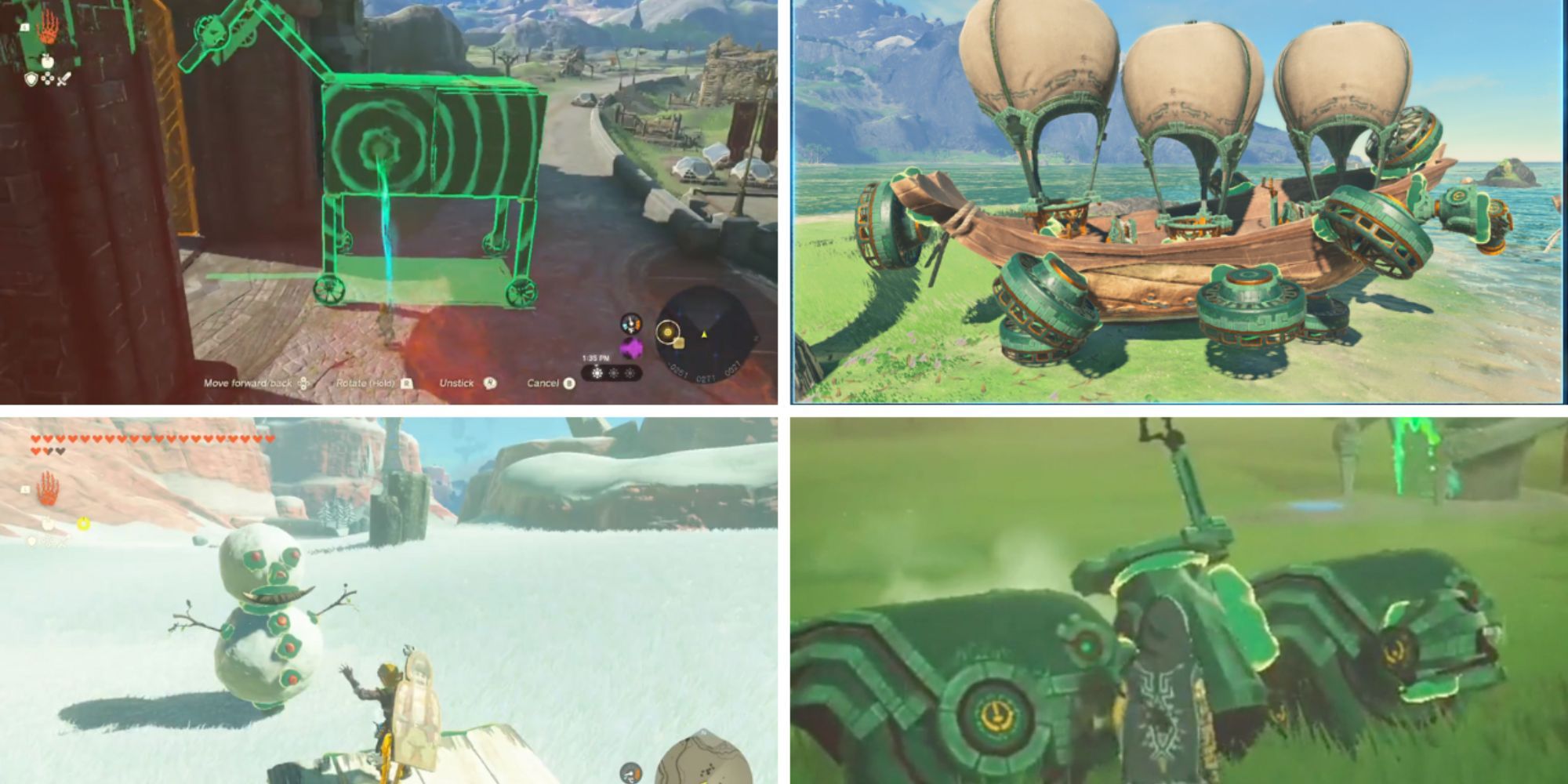 The Legend Of Zelda: Tears Of The Kingdom - 10 Best Zonai Builds By ...