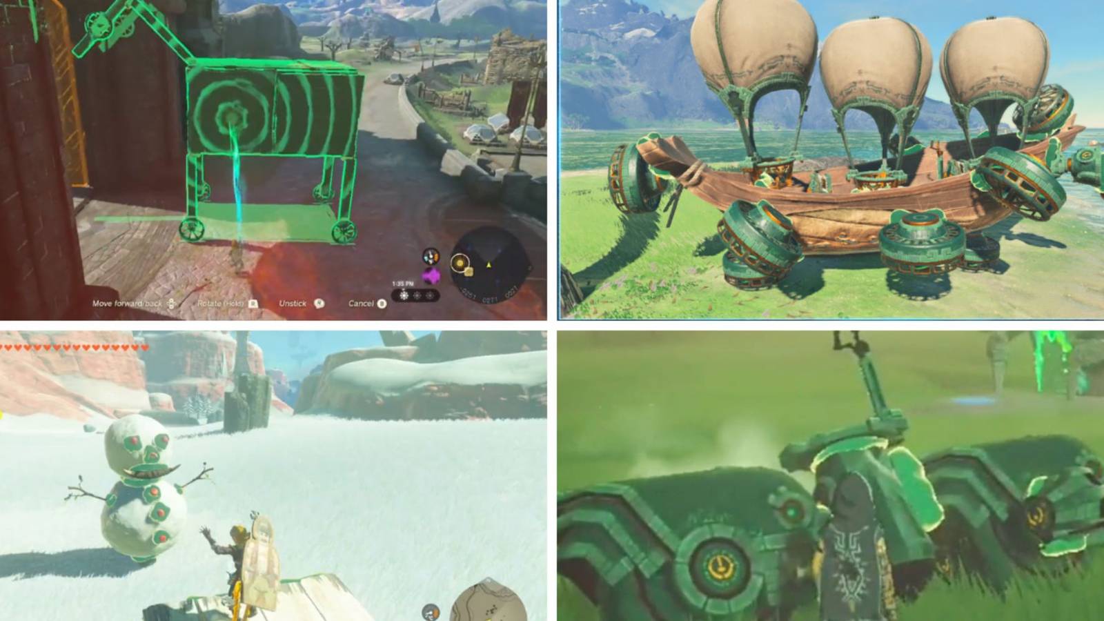 The Legend Of Zelda: Tears Of The Kingdom - 10 Best Zonai Builds By ...
