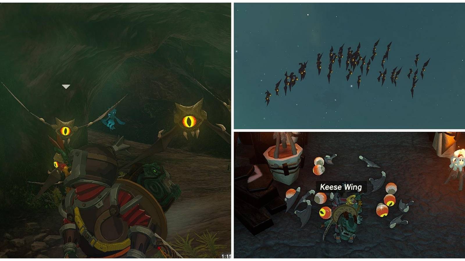 Tears Of The Kingdom: Where To Farm Keese Wings & Eyeballs