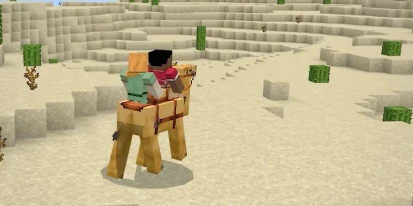 How To Raise And Use Camels In Minecraft